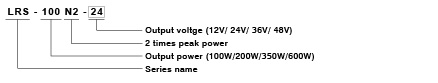 LRS-N2 Series: 100W-600W Enclosed Type with 200% Peak Power - Matrix Electricals